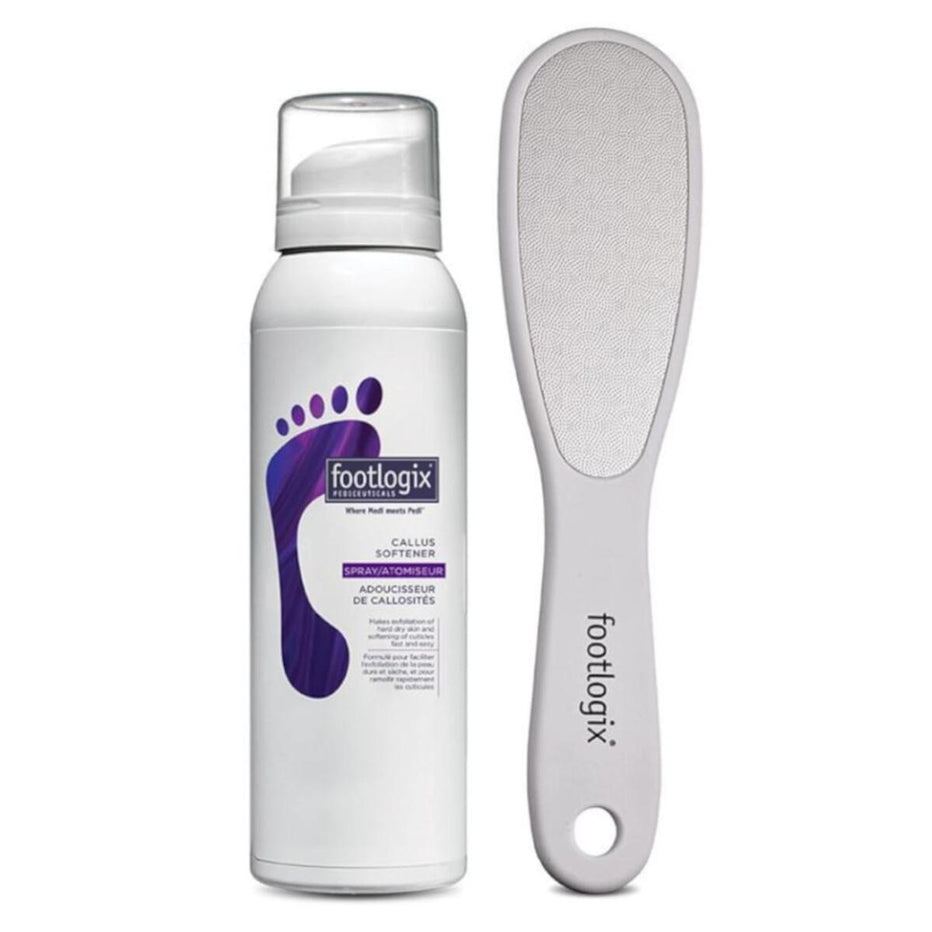 Callus Softener & Foot File At-Home Pedicure Kit - Footlogix ...